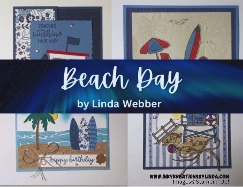 Beach Day Card Kit – Inky Kreations by Linda